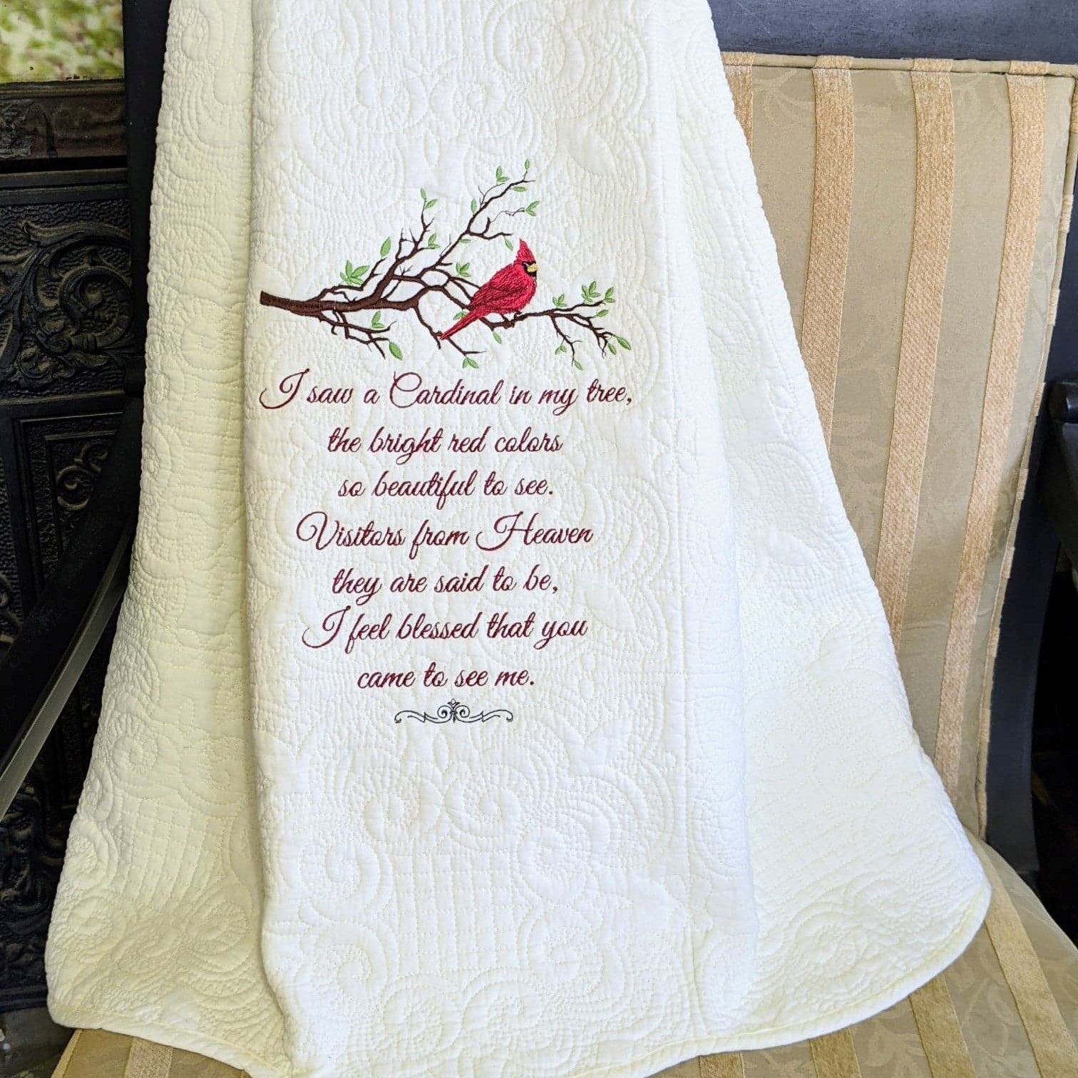 Sympathy Throw Blanket - Hollyhock Designs