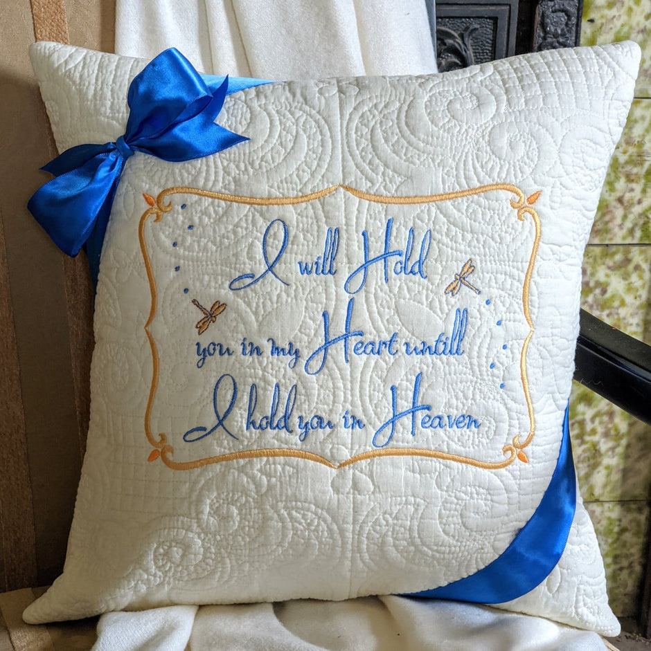 Sympathy Pillows - Hollyhock Designs