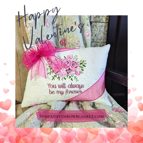 Peony Medley My Forever Pillow - Hollyhock Designs